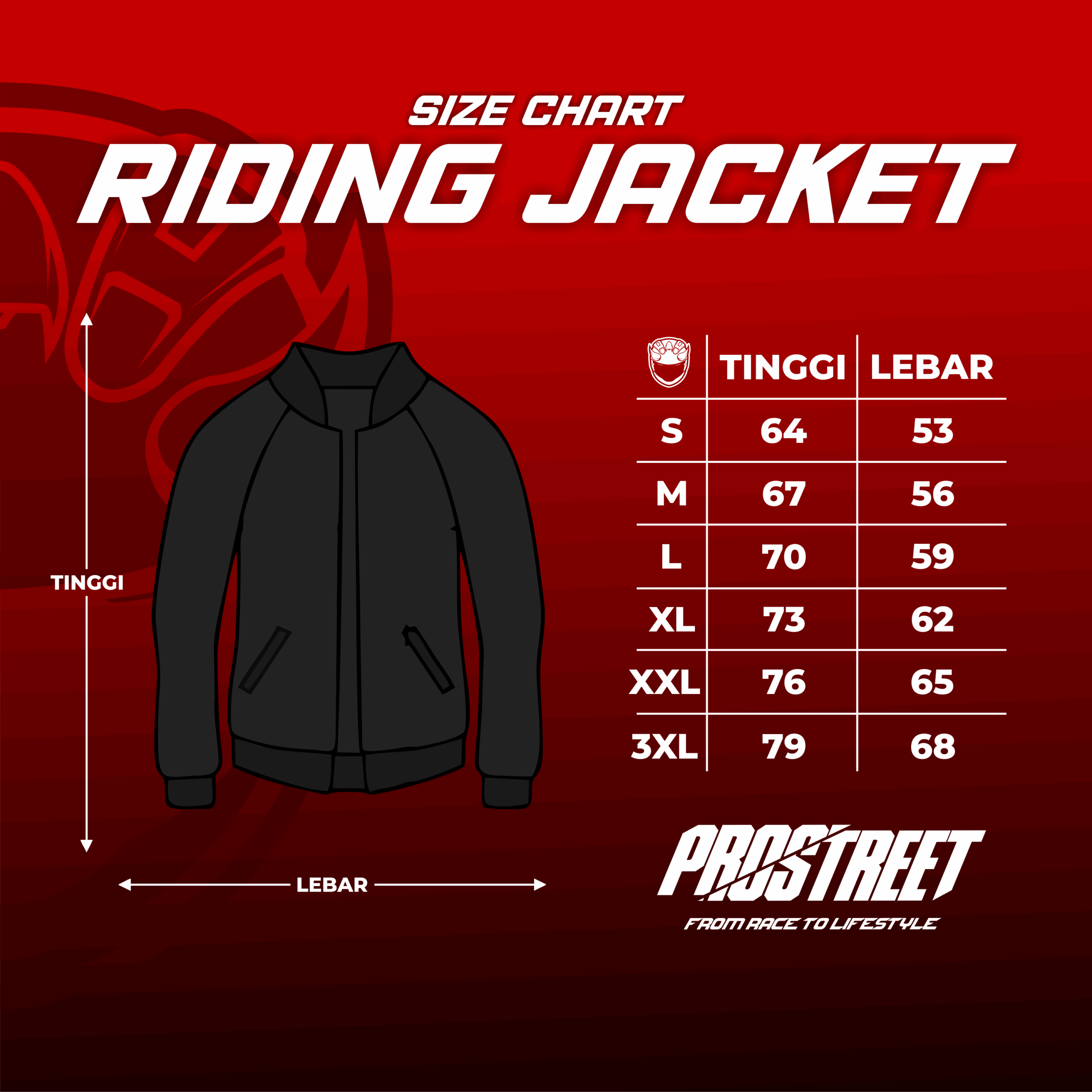 Jacket Motorcycle Prostreet Windbreaker Eclipse Prism – PROSTREET