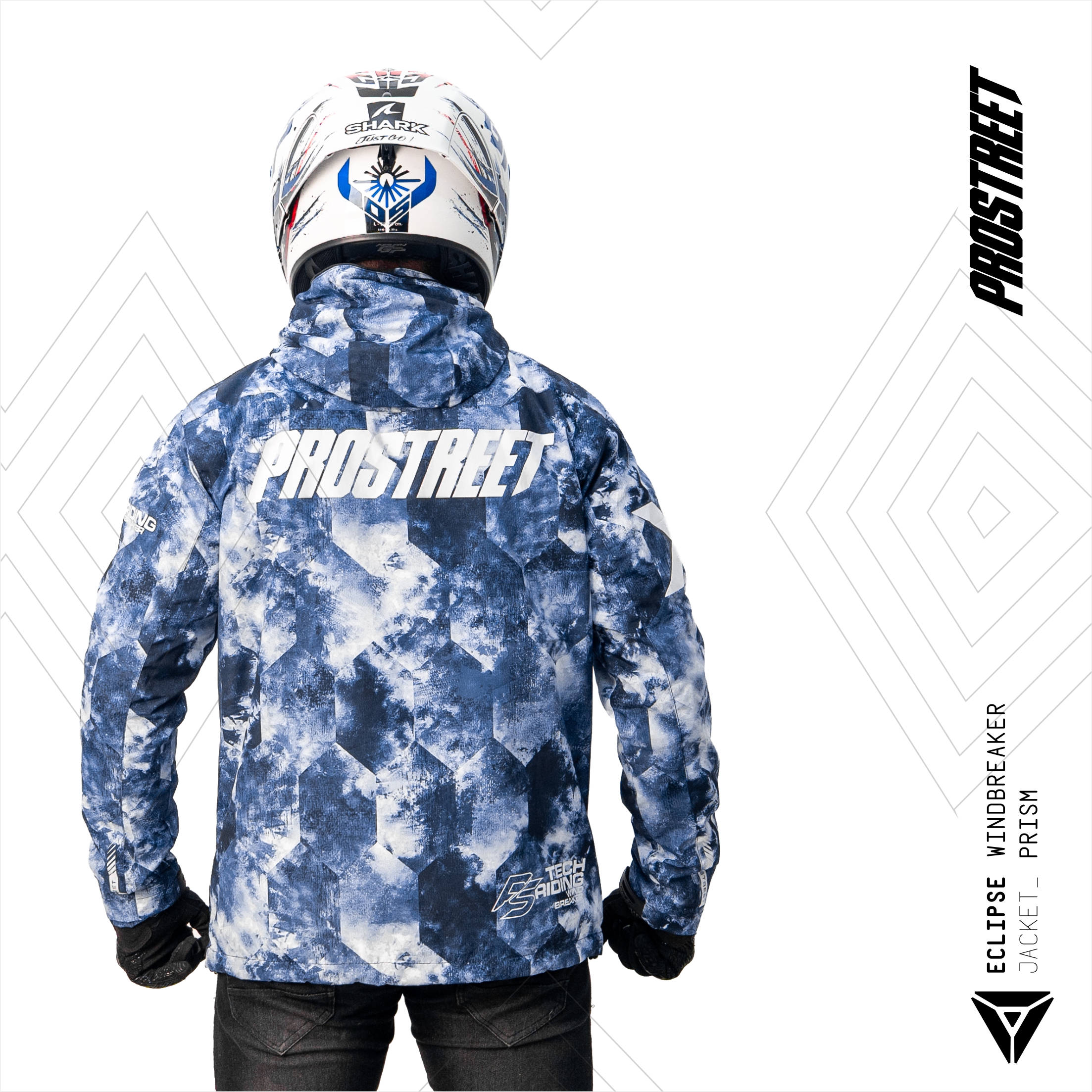 Jacket Motorcycle Prostreet Windbreaker Eclipse Prism – PROSTREET